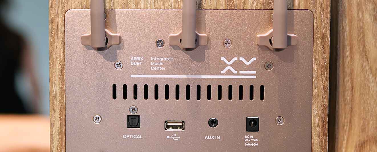 Aerix DUET MK3 Bois - Enceinte connectée - La boutique d'Eric