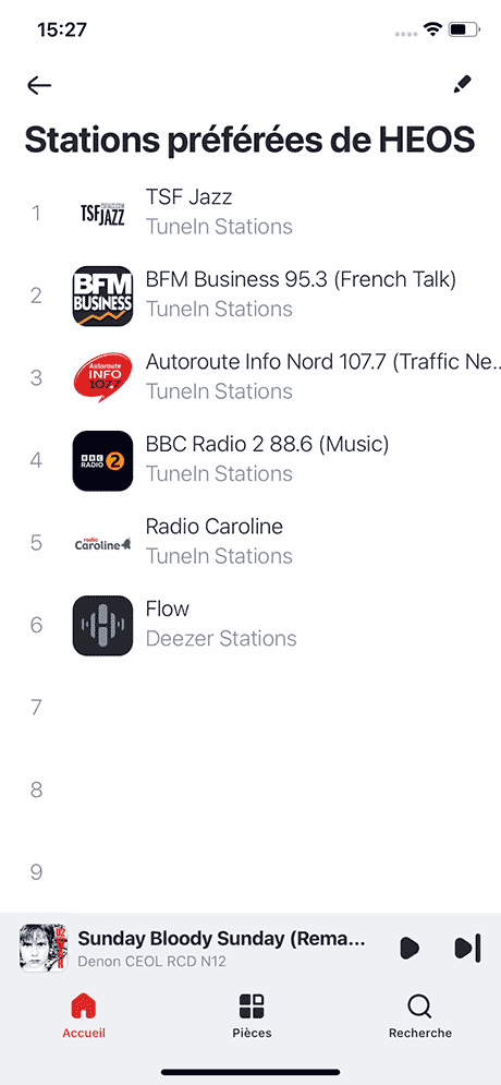 Comment fonctionne l’application HEOS de Denon